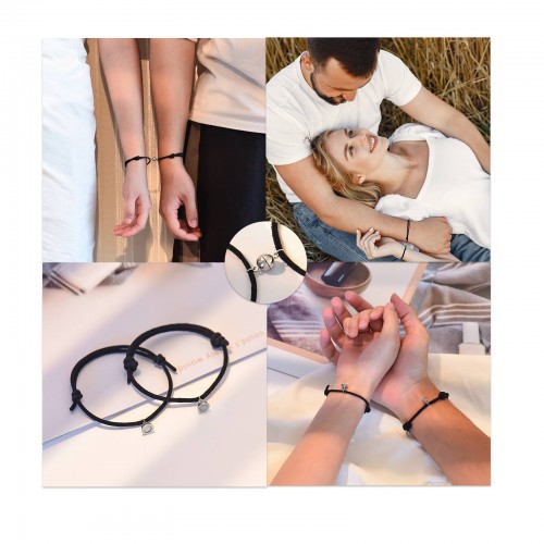 Magnetic Couple Bracelet